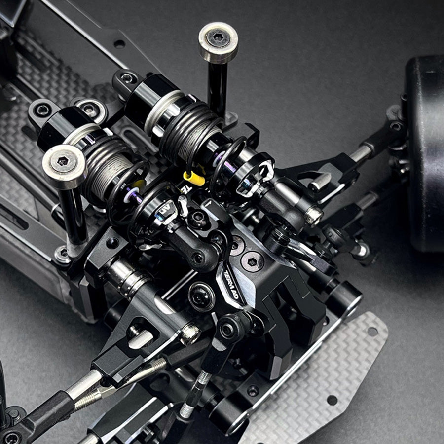Team AD AD-XF IFS Horizontal Shock Conversion Kit - Black – MRC Plaza