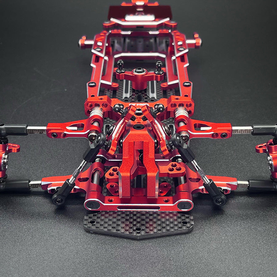 Team AD AD-XF IFS Horizontal Shock Conversion Kit - Red – MRC Plaza