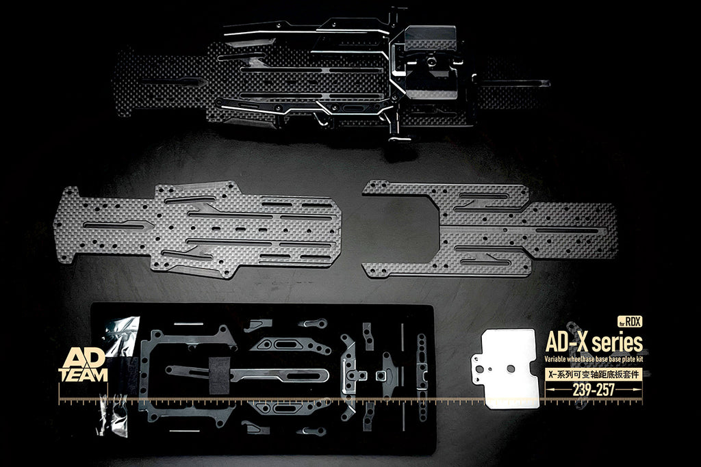 Team AD AD-X Series RDX Adjustable Wheelbase Conversion Kit - Black ...