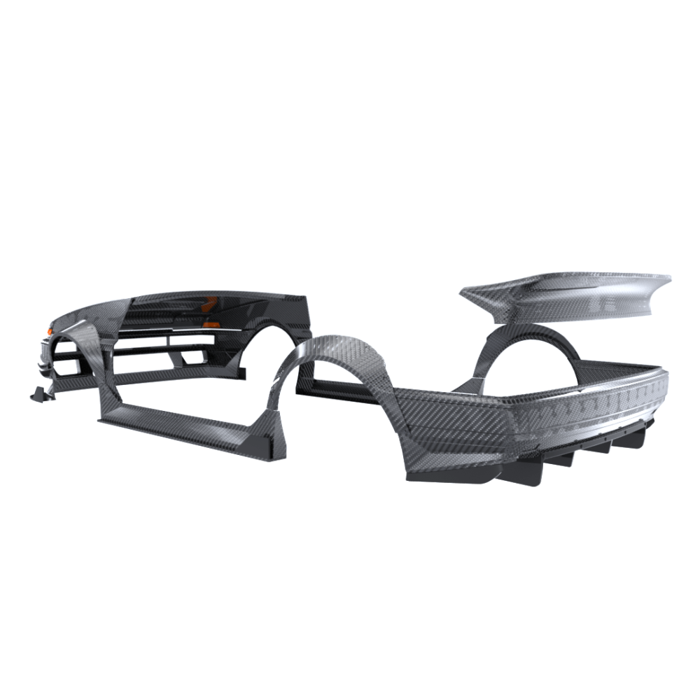 24KRC Toyota AE86 Trueno J-Run Wide Body Kit – MRC Plaza