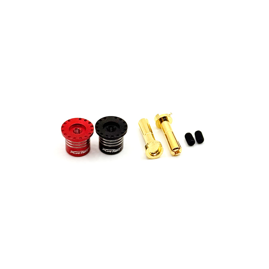 Furitek Heatsink Bullet Plug Grips w/ 4mm Bullets - Black/Red – MRC Plaza