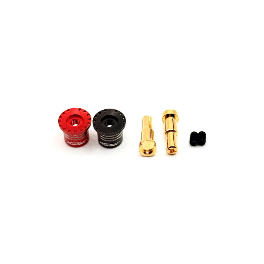 Furitek Heatsink Bullet Plug Grips w/ 4-5mm Bullets - Black/Red – MRC Plaza