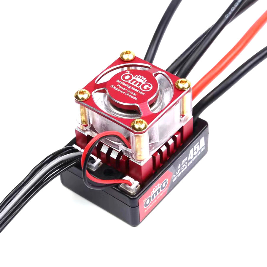 OMG RAPIDO 45A Brushless ESC - Red – MRC Plaza