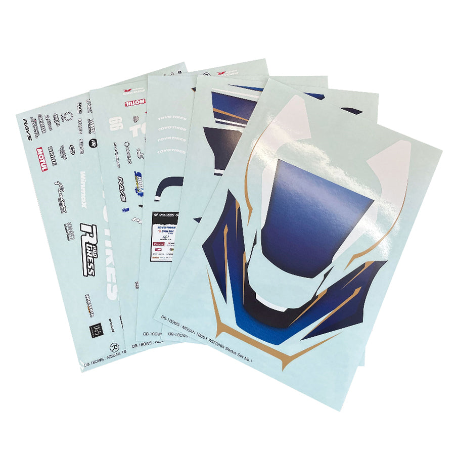 Rêve D NISSAN 180SX WISTERIA Sticker Set – MRC Plaza
