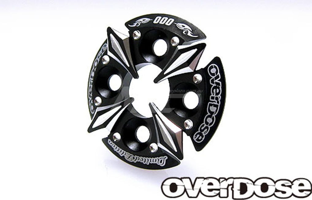 Overdose Spur Gear Support Plate Type-5 Limited Edition - Black – MRC Plaza